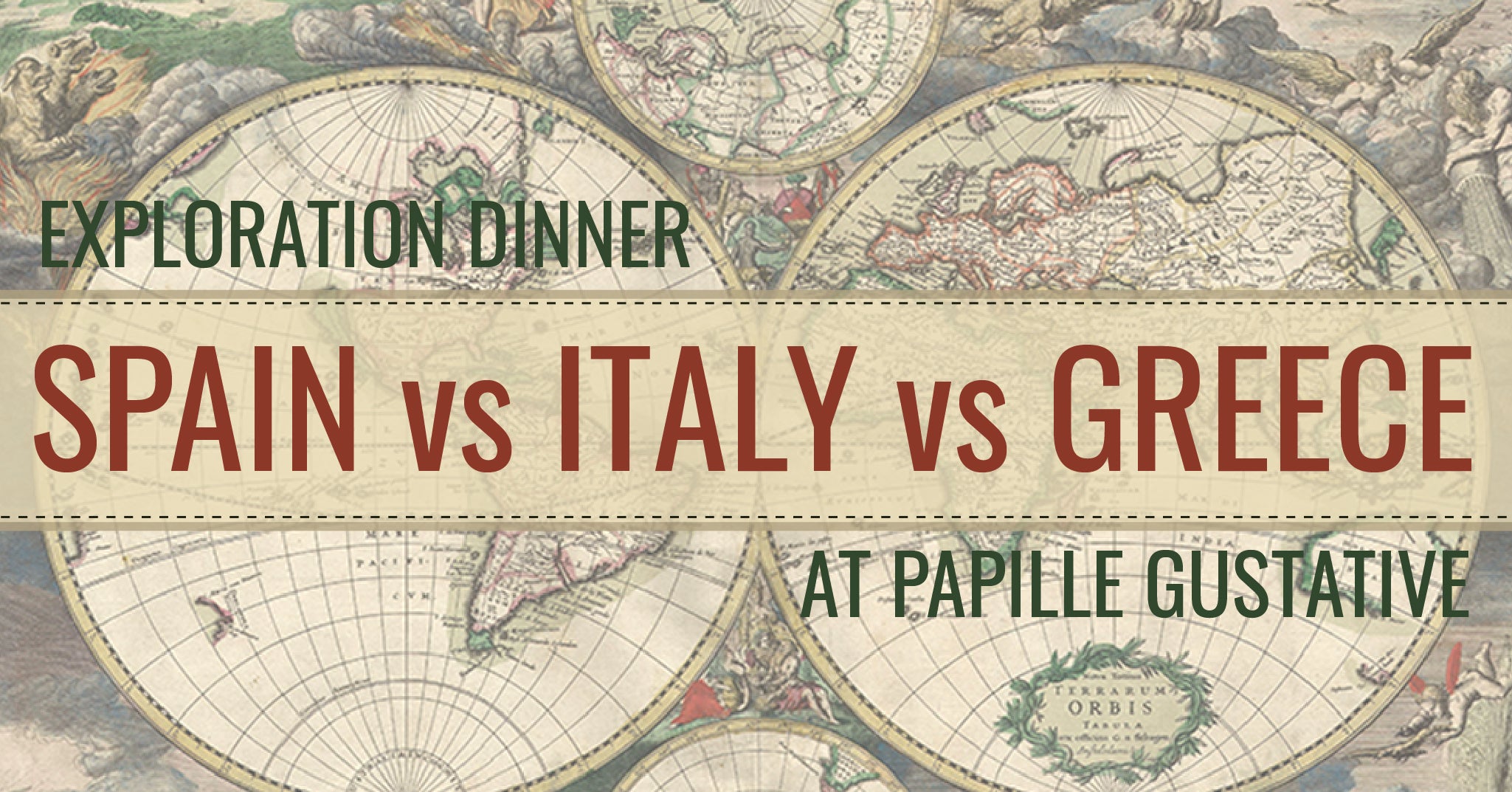 Spain vs. Italy vs. Greece Dinner – Learn About Wine