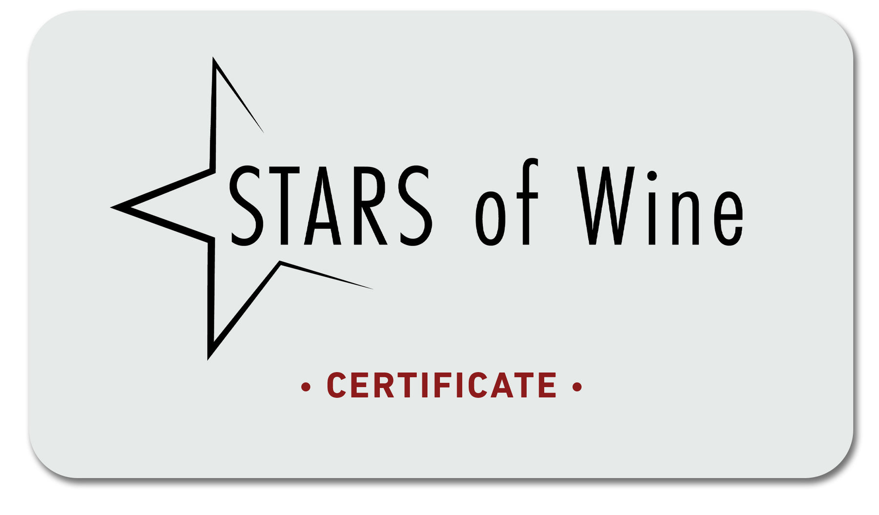 STARS of Wine Certificate | Learn About Wine | Wine Event